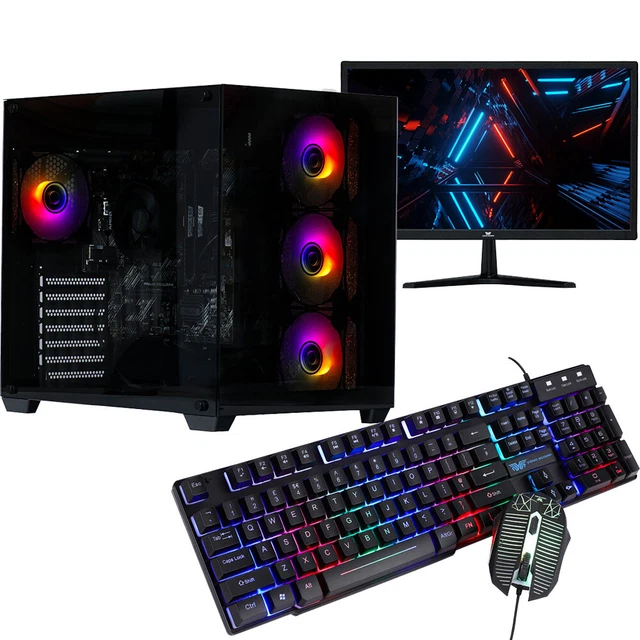 Gaming Pc Bundle 22 Core I5 512gb Ssd 16gb Ram Gt1030 2gb Windows 10