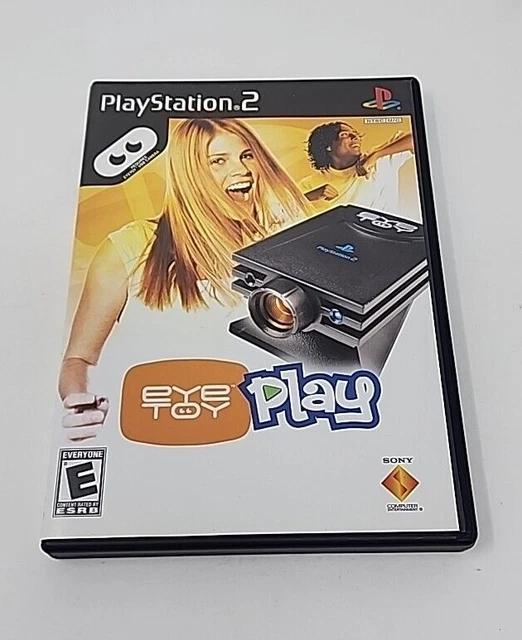 EYE TOY PLAY Sony PlayStation 2 PS2 Video Game Only COMPLETE w/ Manual ...