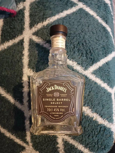 JACK DANIELS SINGLE Barrel Select Bottle 70cl Empty £9.04 - PicClick UK