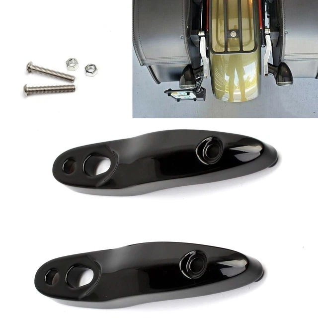 REAR TURN SIGNAL License Plate Relocation Kit For Harley Softail 2000 ...