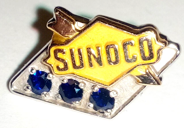 VINTAGE SUN OIL Company SUNOCO Presentation Award CTO 14K Lapel Pin ...