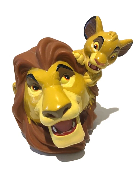 DISNEY THE LION King Simba & Mufasa Vintage Money Box £12.00 - PicClick UK