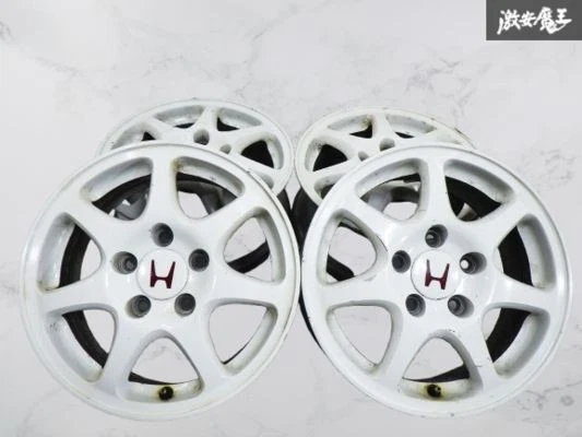 HONDA GENUINE EK9 Civic Type R Wheels 15 inch 6J+50 PCD114.3 5H set of ...