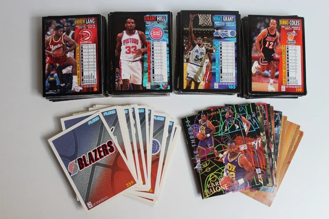 LOT DE 165 cartes Basketball NBA Fleer' 94-95 sans doublon - 1995 ...