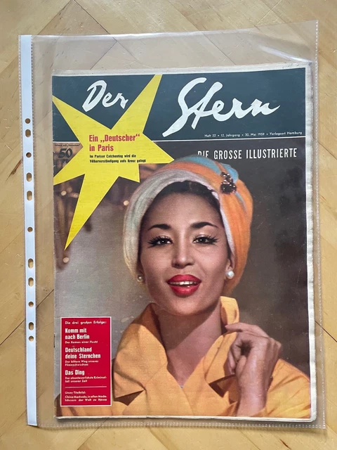 DER STERN★HEFT #22 v. 30.5.1959★Maria CALLAS★Chr. KAUFMANN★China★Peter ...