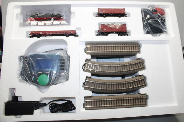 TRIX 21528 MFX DCC Digital Starter Set Freight Train EP III Gauge H0 ...