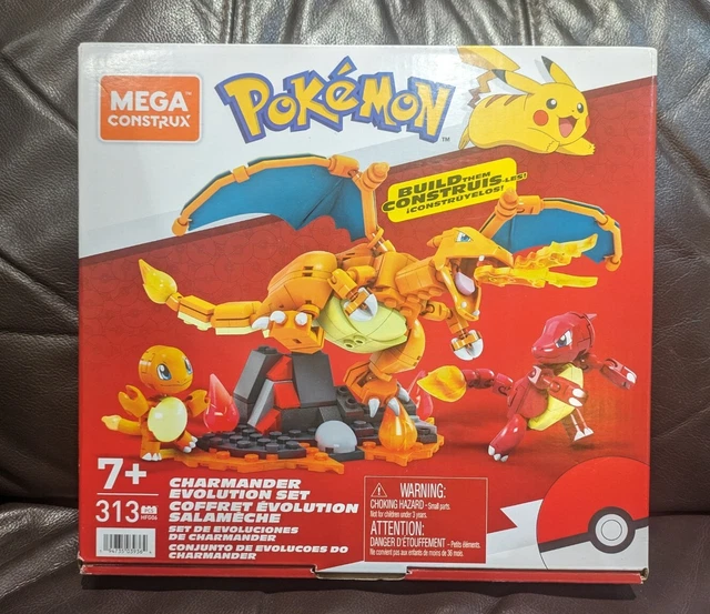 MEGA CONSTRUX POKEMON Charmander Evolution Set - New in stock EUR 39,13 ...