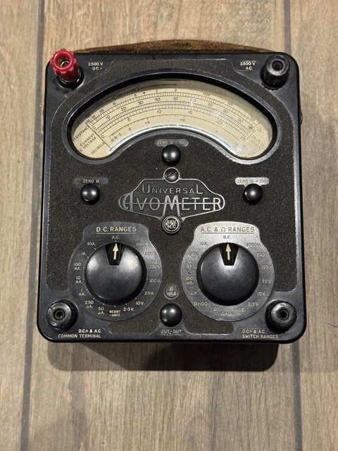 AVOMETER MODEL 8 MK 2 Universal Test Multimeter Vintage 13574-3 £52.68 ...