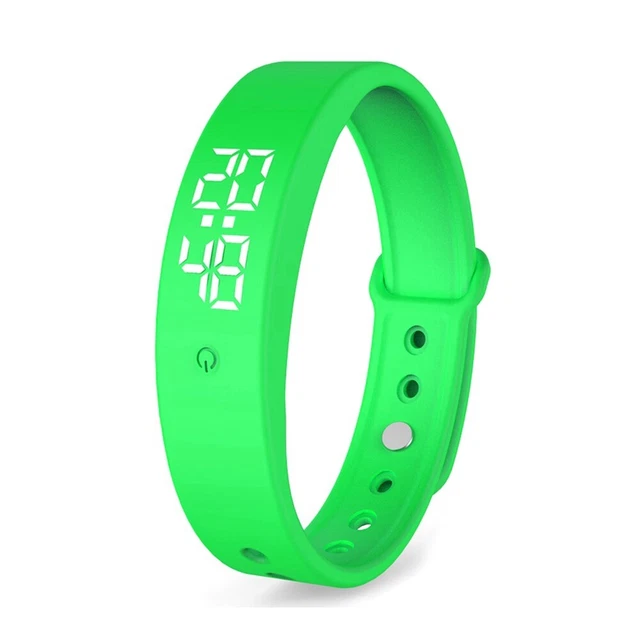 LED DIGITAL SMART Bracelet Waterproof Smart Clock Smart Bracelet with ...