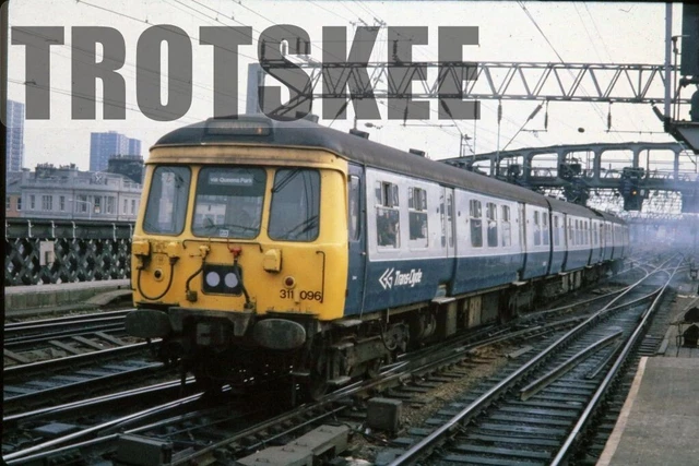 35MM SLIDE BR British Railways Electric EMU Class 311 096 c1981 ...