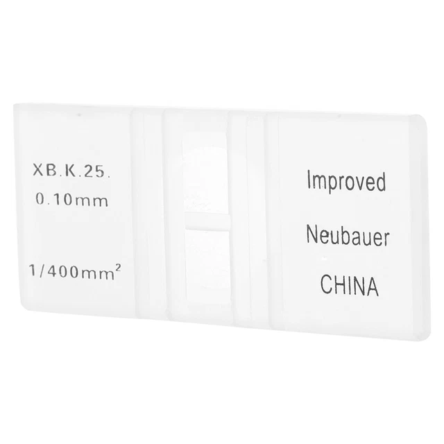 GLASS COUNTING CHAMBER Microscope Slides Hemocytometer Cell £12.49 ...