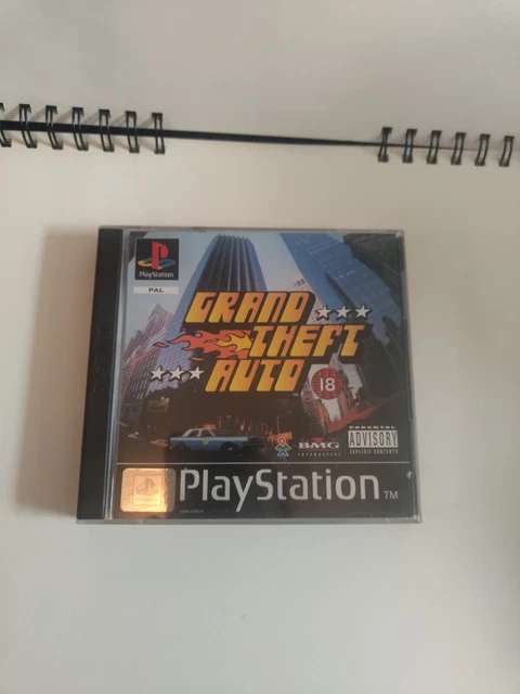 GRAND THEFT AUTO PS1 (COMPLETE WITH MAPS) Sony Playstation ~ Excellent ...