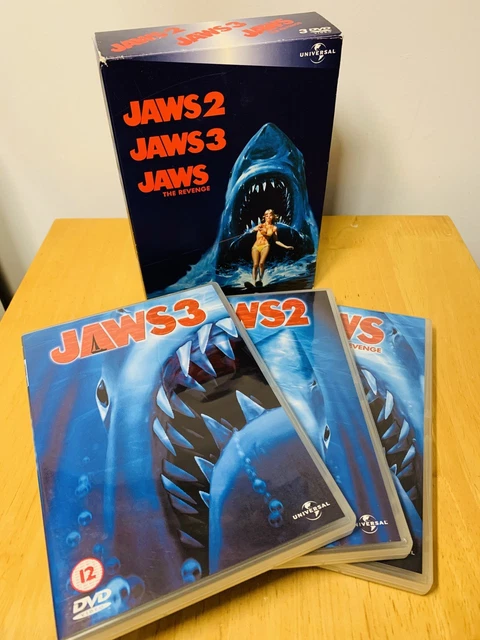 JAWS 2/JAWS 3/JAWS - The Revenge DVD Box Set 2005 £5.40 - PicClick UK