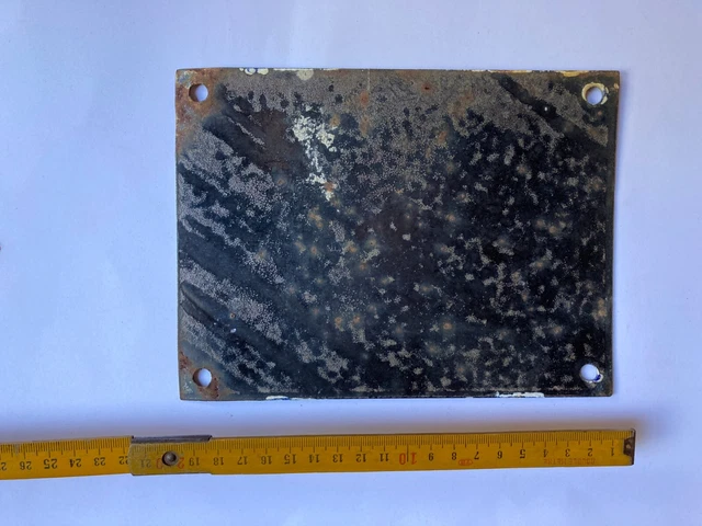 ANCIENNE PLAQUE EMAILLEE . NUMERO DE RUE 58 - 20x15 cm EUR 23,95 ...