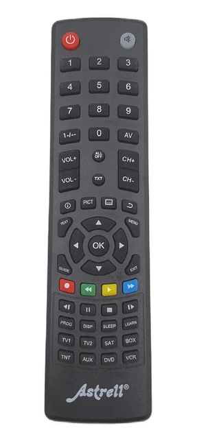 Astrell Universal Fernbedienung 8 In 1 Tv Dvb T Sat Dvd Vcd Home Cinema