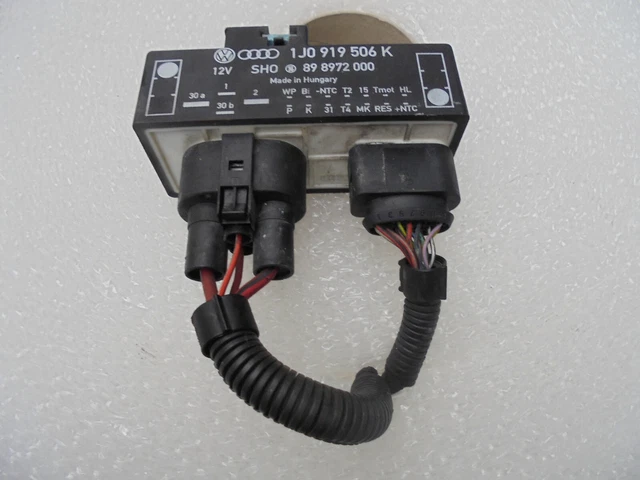 AUDI TT 8N Radiator Cooling Fan Control Switch for Audi A3 A4 vw seat ...