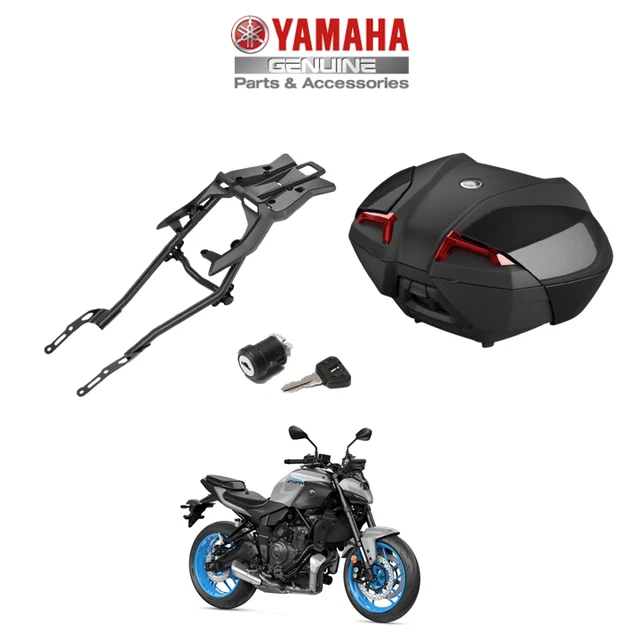 GENUINE YAMAHA MT-07 2025 Onwards 45l Top Box Luggage Kit *Colour ...