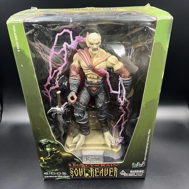 SOUL REAVER LEGACY of Kain Action Figure BBI Blue Box Toys 2001 BOXED ...