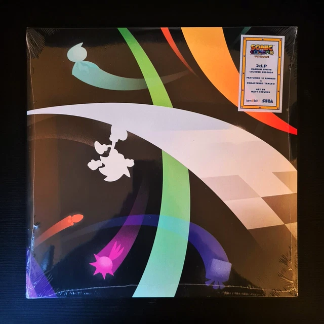 SONIC COLORS ULTIMATE Limited Edition RANDOM SPRITE Coloured Vinyl 2x ...