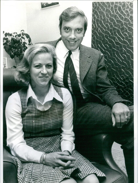 MR. PETER STOREY and his wife, Wendy, at their... - Vintage Photograph ...