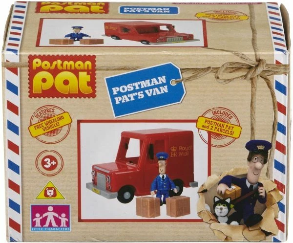 POSTMAN PAT - Postman Pat's Van With Pat And 2 Parcels - New £14.99 ...