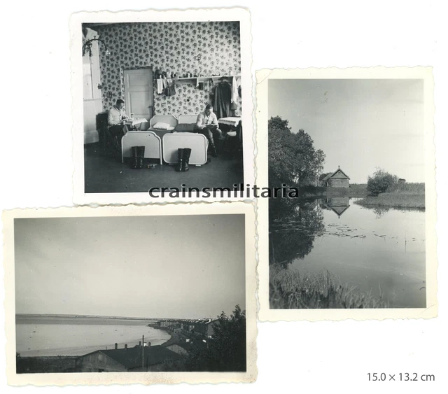 7X ORIG. FOTO 254.ID Soldaten in Estland 1941 Narwa Reval Tallinn ...