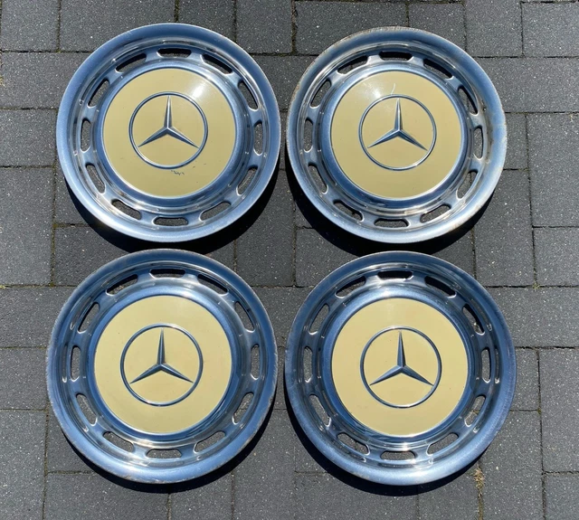 MERCEDES W108 W114 W115 W116 W123 R107 Rad Kappe Kappen 14 Zoll Ahorn ...