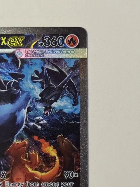 PACK FRESH ENGLISH SIR Mega Charizard X EX Phantasmal Flames 125/094 £ ...