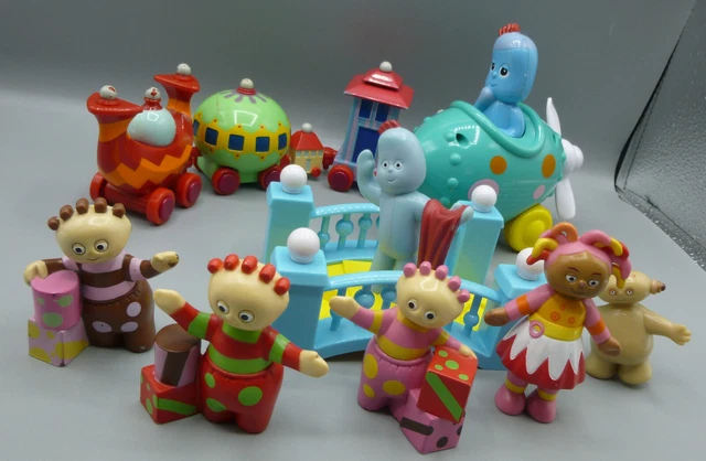 BUNDLE OF CBEEBIES In the Night Garden Figures Toys Ninky Nonk Pinky ...