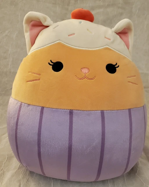 SQUISHMALLOWS MIRIAM THE Cupcake Cat Foodie Squad Supercute 12 Inch ...