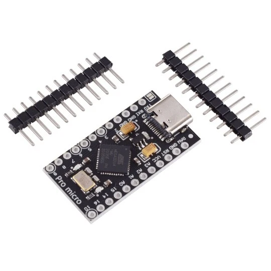 PRO MICRO MODULE Avec Usb-C ,ATmega32U4 Tableau,Arduino Leonardo ...