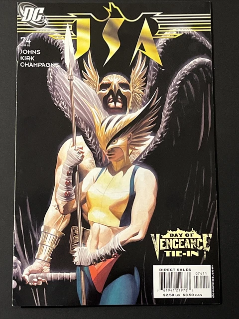JSA #74 VF 2005 Alex Ross couverture DC Comics HAWKMAN HAWKGIRL EUR 9 ...