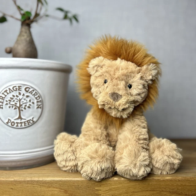 JELLYCAT FUDDLEWUDDLE LION Medium - Jellycat Lion Plush Soft Toy ...