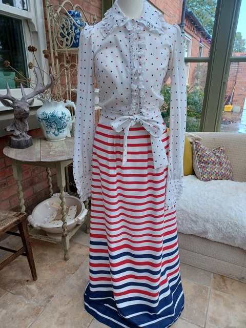 ORIGINAL 1970S VINTAGE Denco Maxi 2 Piece Size 6 £10.00 - PicClick UK