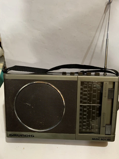 VINTAGE RADIO GRUNDIG WORLD-WIDE 4-BANDS MW(-AM)-LW-FM-SW 1950s-1980S ...