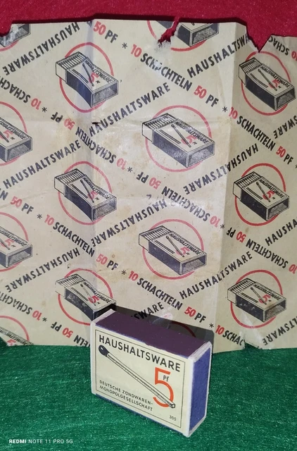 WK2 WW2 GERMAN Luftwaffe Fallschirmjager Match box fiammiferi Tedeschi Sicily-43 EUR 29,99 ...