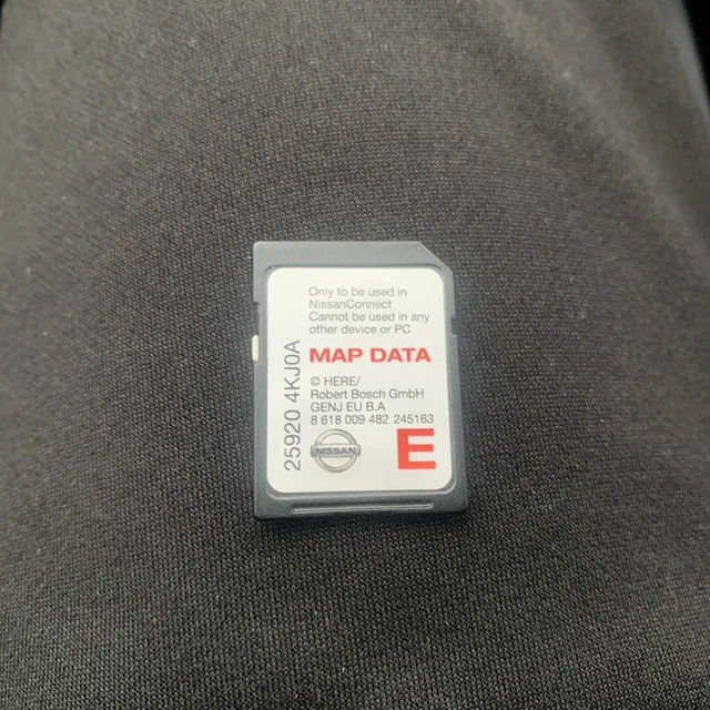 GENUINE UPDATED NISSAN Connect3 Map Data Sd Card 25920 4Kj0A £30.00 ...