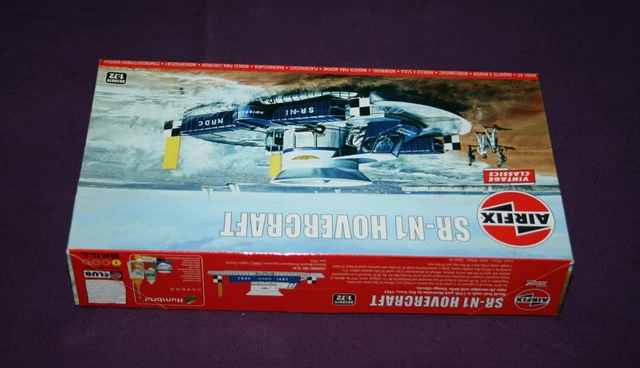 AIRFIX SR-N1 H.D.L. Hovercraft 1:72 scale model kit A02007V. £35.00 ...