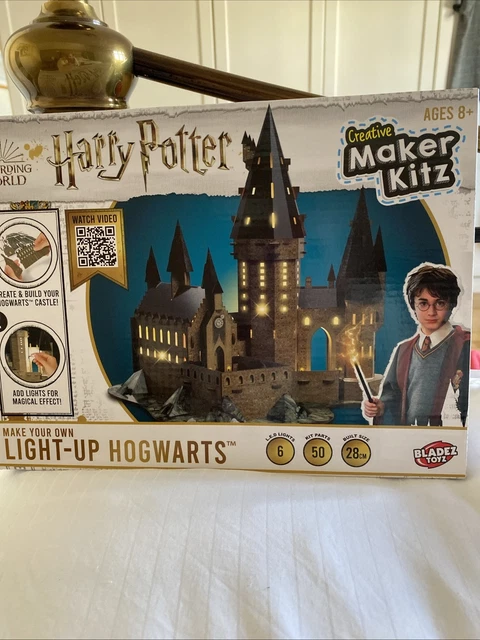 MAKE YOUR OWN Light-Up Hogwarts Model with Harry Potter Creative Maker ...