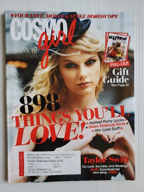 2009 COSMO GIRL magazine TAYLOR SWIFT Ashley Greene Adriana LIMA Brody ...