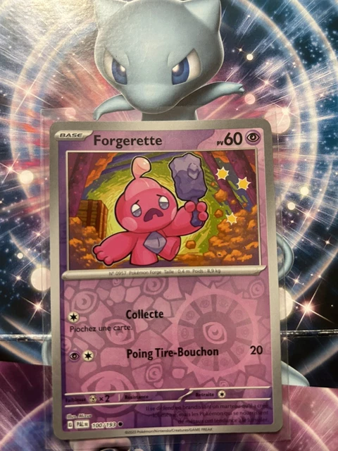 CARTE POKÉMON FORGERETTE 100/193 reverse EV2 Evolutions à Paldea fr ...