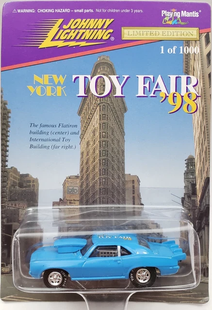 JOHNNY LIGHTNING 1969 Pro Street New York Toy Fair 1998 Diecast 1:64 Blue $32.77 - PicClick AU