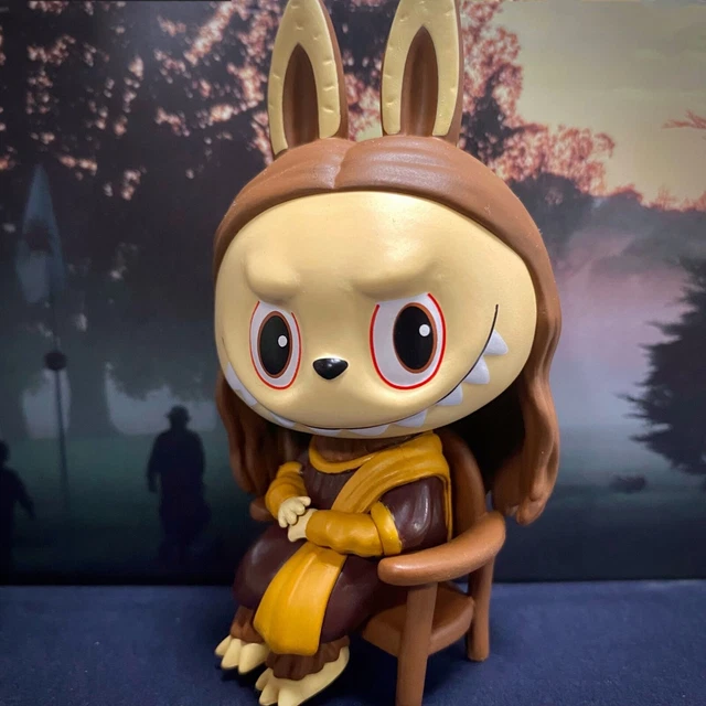 POP MART X HOW2WORK Labubu The Monsters Art Mona Lisa Mini Figure ...
