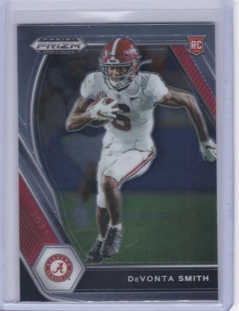 CARTA DEVONTA SMITH 2021 Prizm Draft Picks Rookie RC Alabama Crimson ...