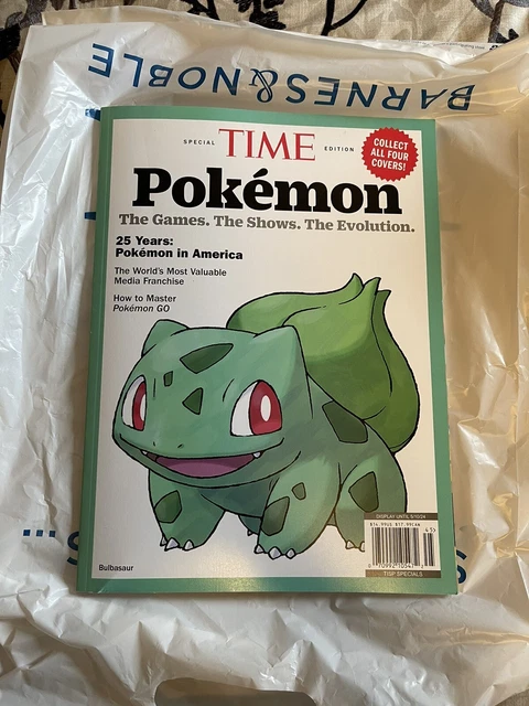 POKÉMON TIME MAGAZINE Special Edition 2024 25 Years in America ...