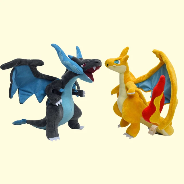 MEGA CHARIZARD X Plush Soft Toy Doll Teddy Stuffed Animal 10" £12.99 ...