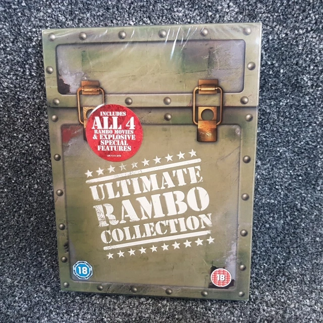RAMBO - THE Complete Collection (1-4 Box Set) [DVD] - NEW EUR 21,23 ...