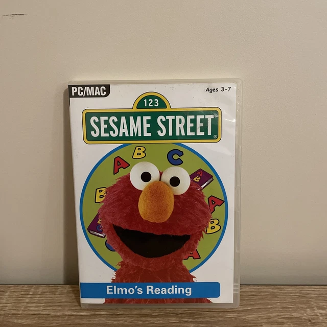 SESAME STREET ELMOS Reading 123 Abc Pc Vgc Free Postage $13.47 ...