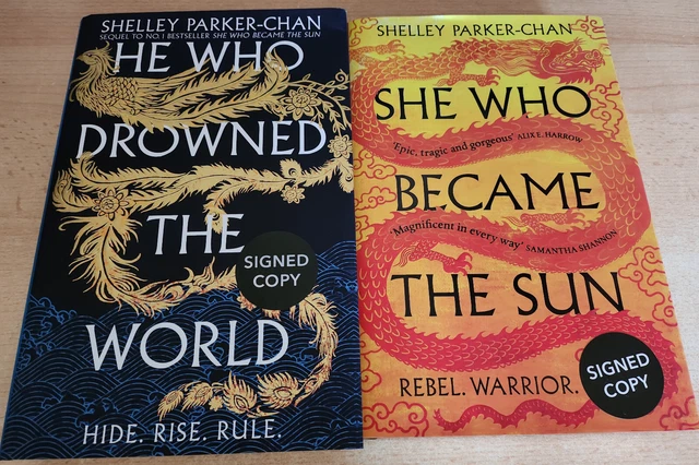 SHELLEY PARKER-CHAN SHE Who Became Sun/He Who Drowned World SIGNED ...