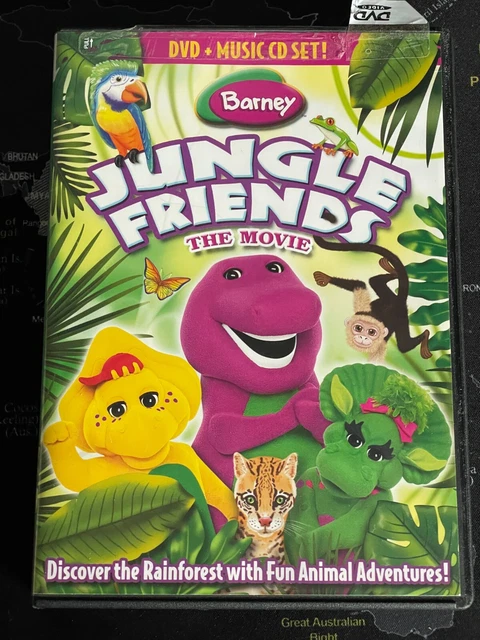 BARNEY &JUNGLE FRIENDS The Movie" Plus Barney's Animal Safari For Kids ...